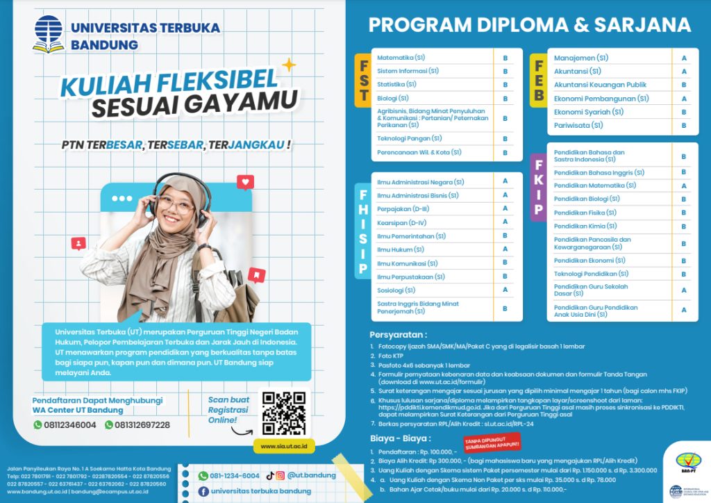Brosur - Universitas Terbuka Bandung