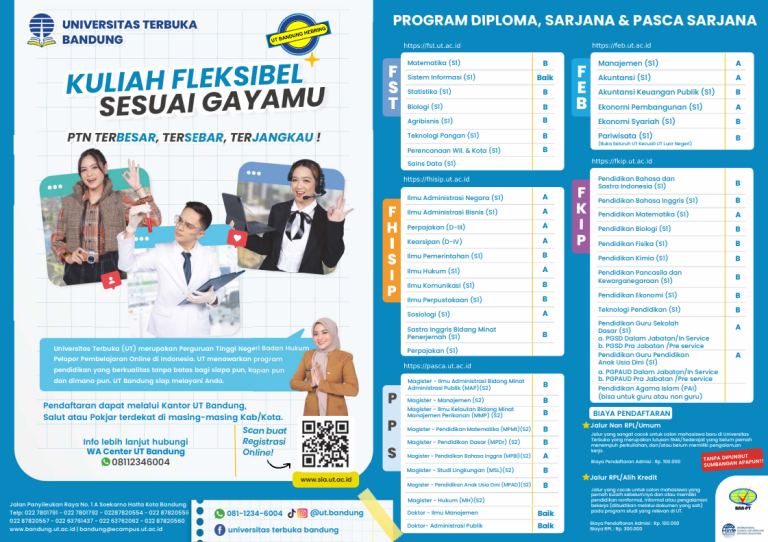 Brosur - Universitas Terbuka Bandung